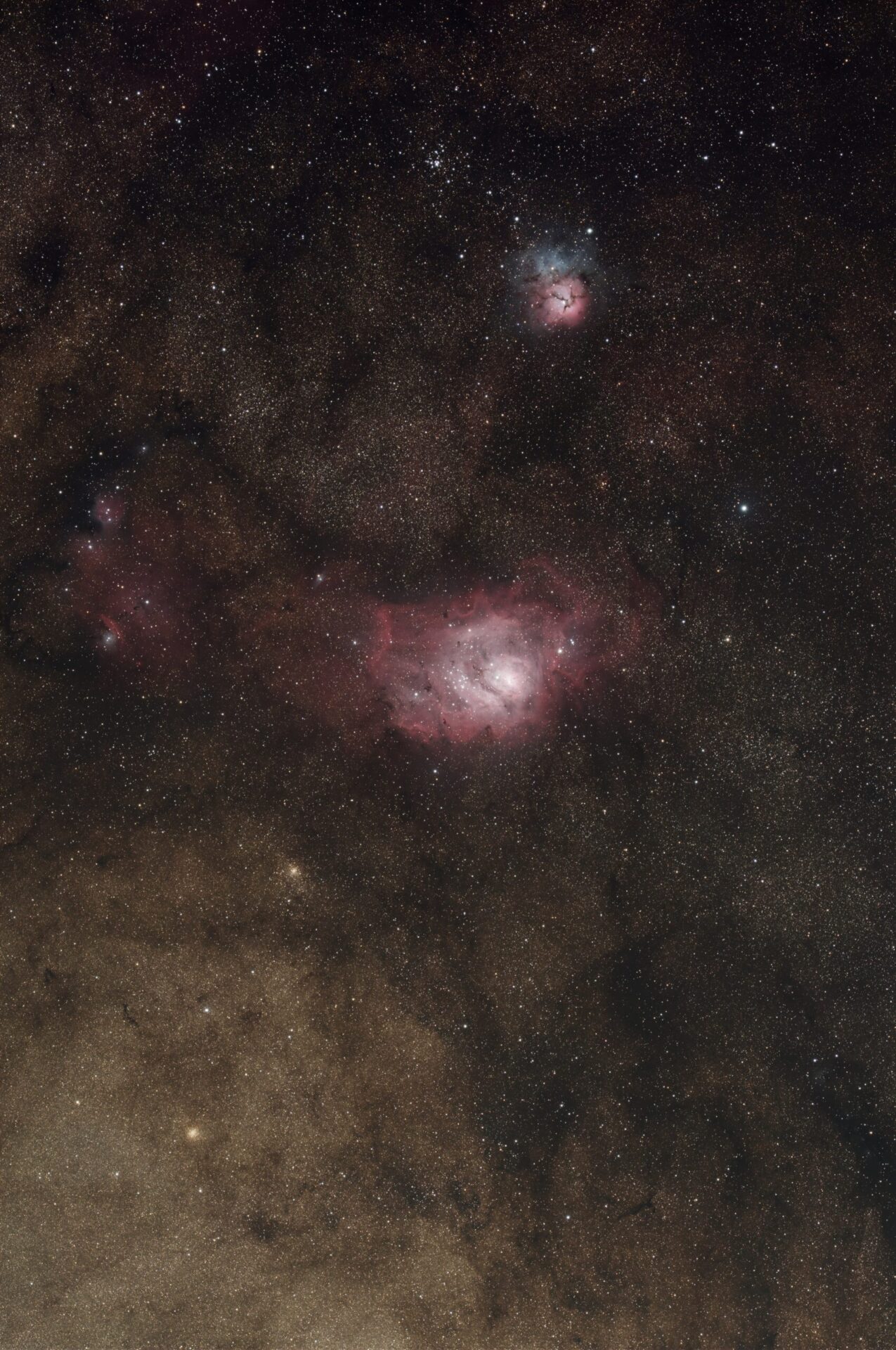 いつも気になっていた天野川のピンク星雲 | 星降る場所を求めて