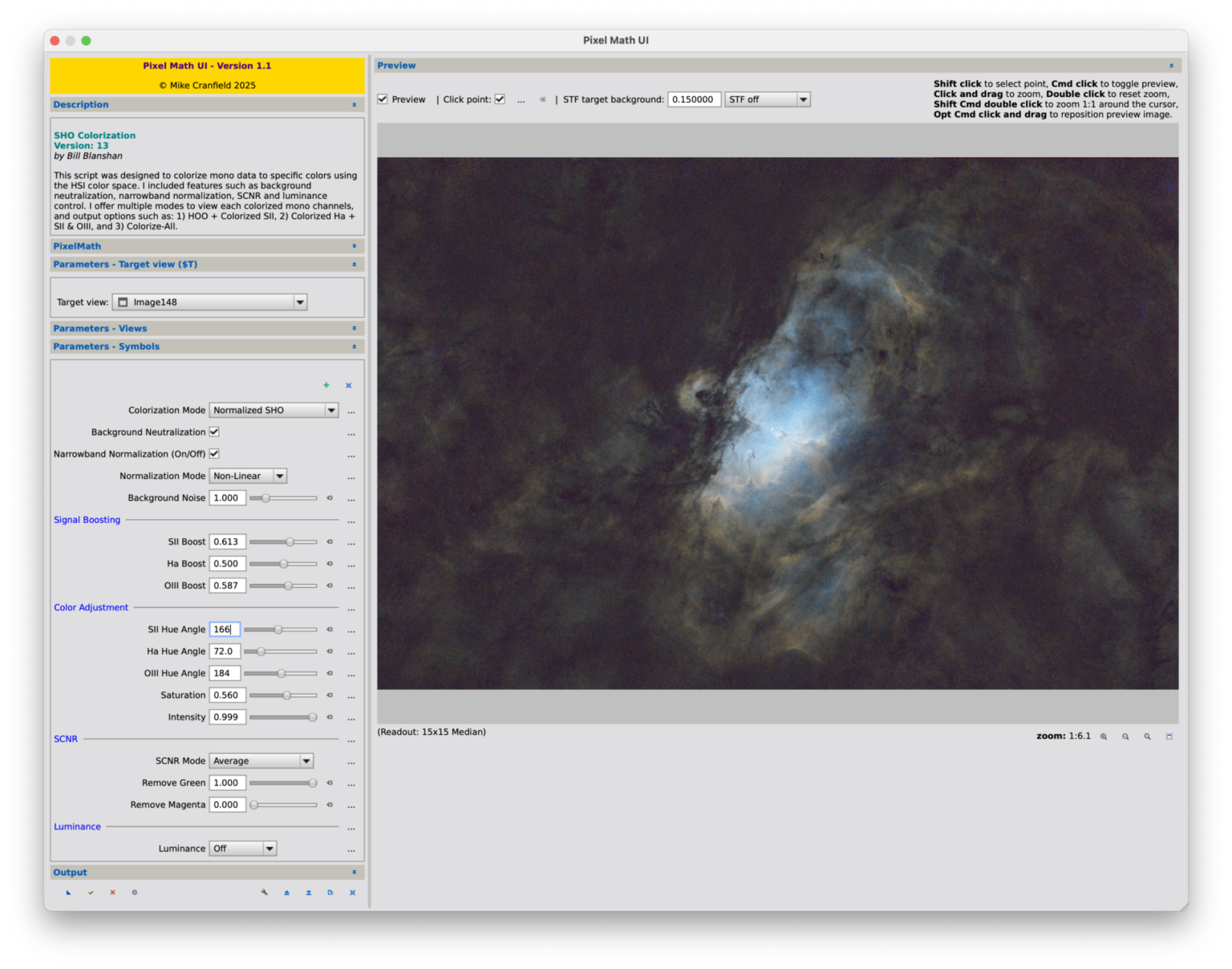 PixInsightで作るSHO・HOO画像処理手順｜星と星雲の分離合成法 AskerColorMagic使用 | 星降る場所を求めて