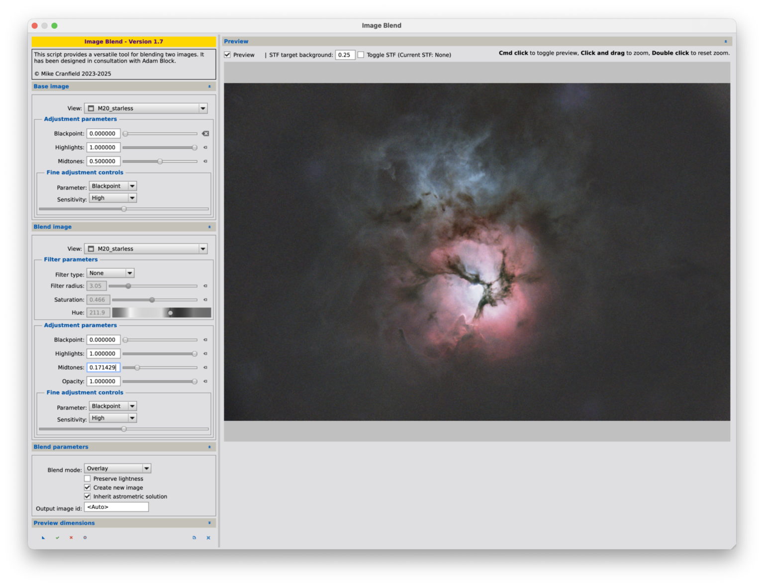 PixInsight ImageBlend活用法と描画モード対応表 | 星降る場所を求めて