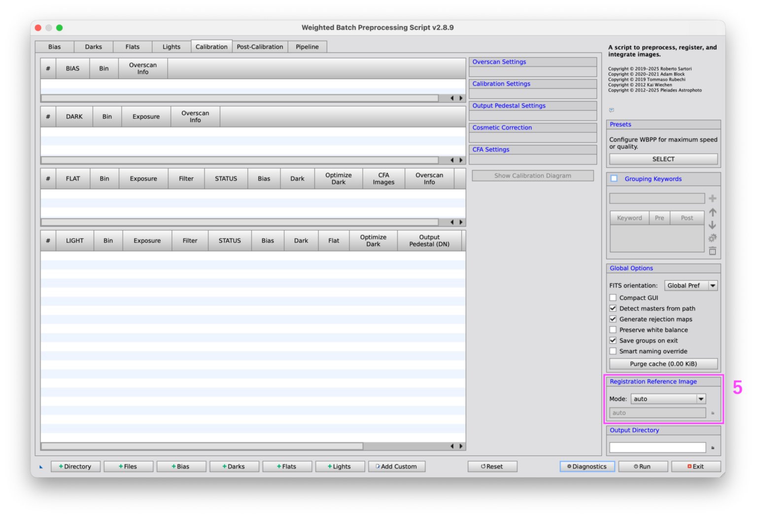 5 Registration Reference Image | 星降る場所を求めて